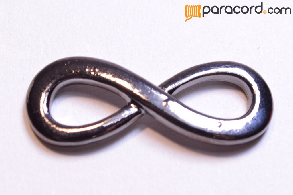 Black Infinity Charm | Paracord